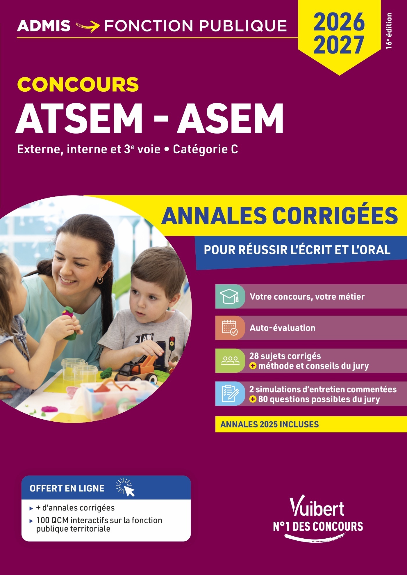 Annales Concours Atsem