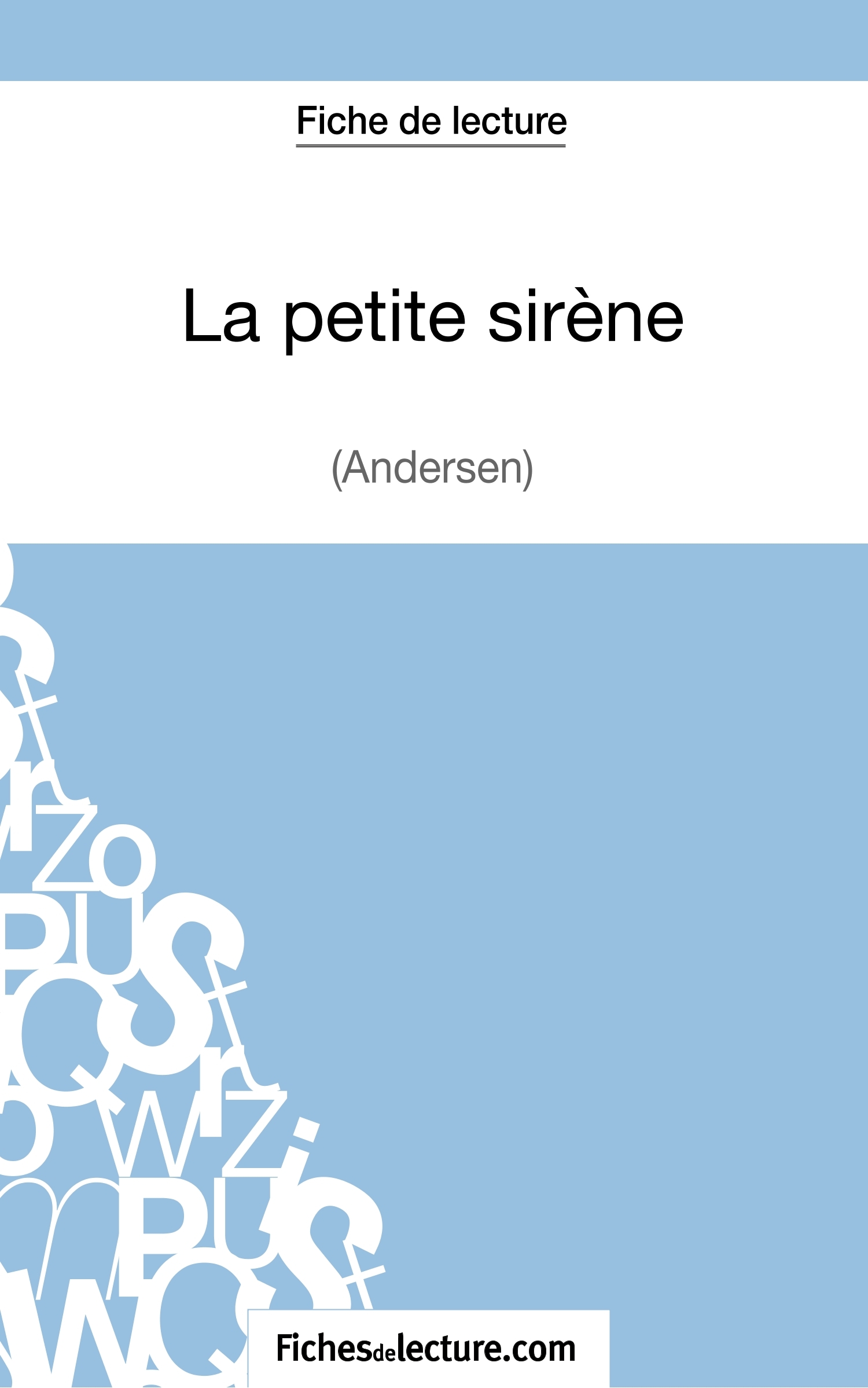 La petite sirène - Hans Christian Andersen (Fiche de lecture)