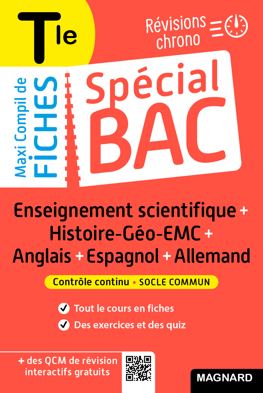 Spécial Bac Maxi Compil de Fiches contrôle continu Tle Bac 2026