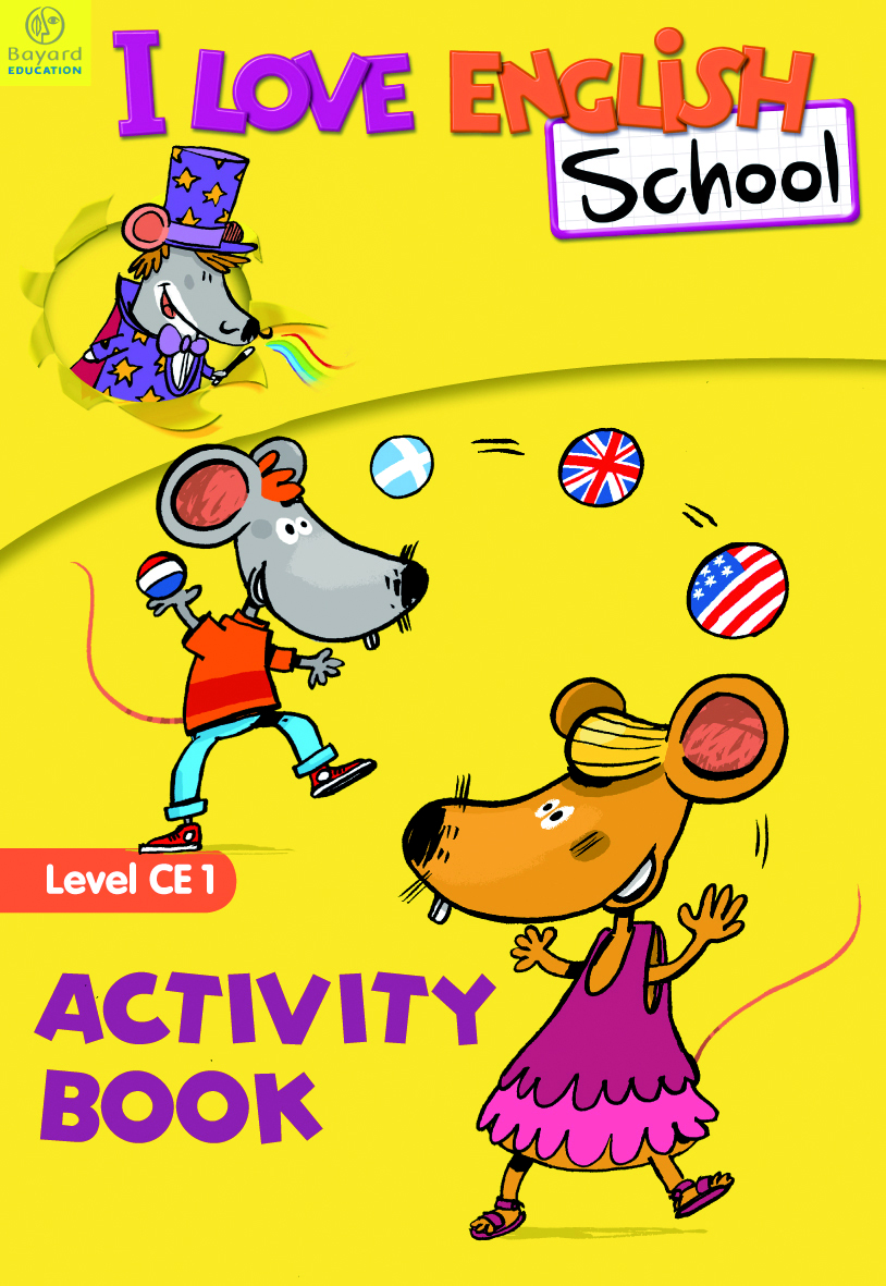 I love english school activity book niveau CE1 | Pichon