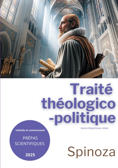 Spinoza - individu et communauté - Prépas scientifiques 2024-2025 - Traité théologico-politique ...